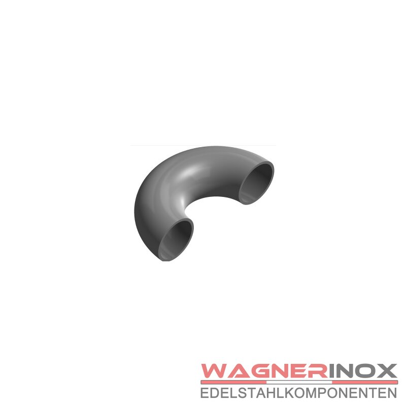 Rohrbogen 60,3x2,6 180° 3D 1.4571, 112,32