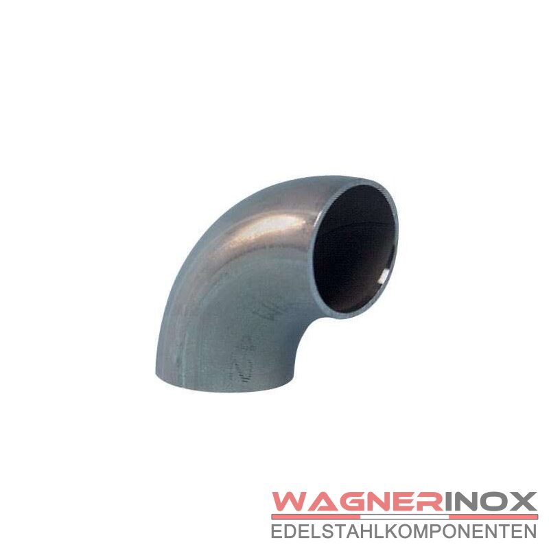 Edelstahl- Rohrbogen 90° DIN 2605 BA3