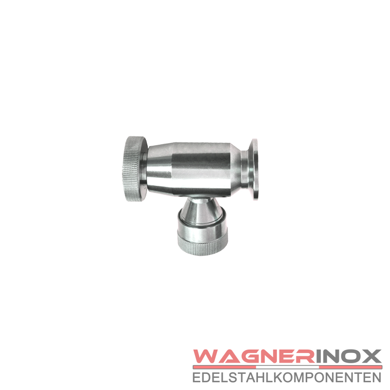 Obere Standrohraufnahme mit Clamp- Anschluss TC34 Rohraufnahme 20mm, 46 ...