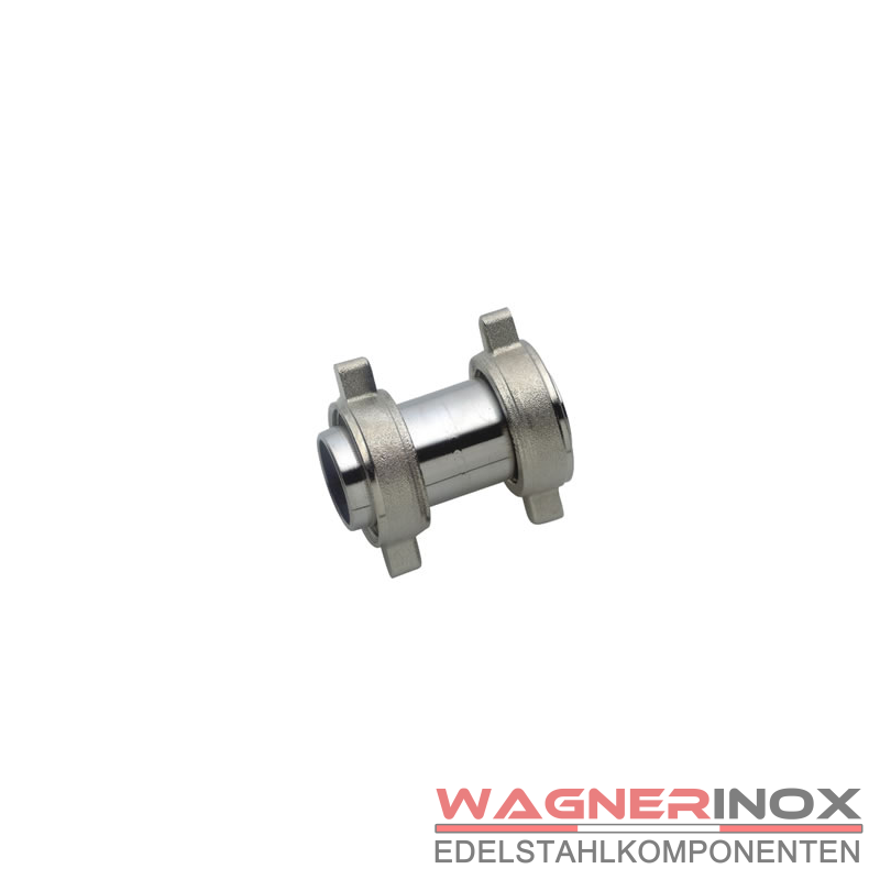 Weingewinde Doppelmutter 90er MAISCHE 1.4301, 145,76