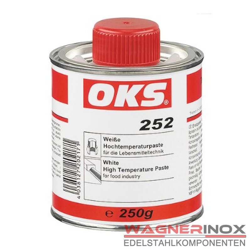 OKS 252 Hochtemperaturpaste weiss Pinseldose 250g, 31,24