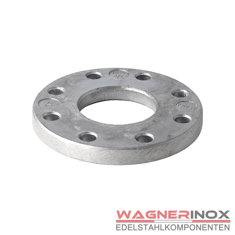 Losflansch Stahl EN1092-1 typ02 verzinkt DN40/48,3 PN10-40, 9,52