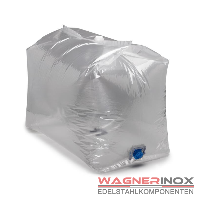 Bag in Box Inliner ASEPTISCH 1000l 2" Innengewinde mit Verschluss / S ...