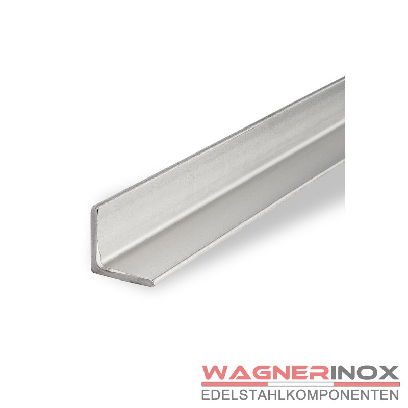 Winkelstahl 50x50x5 1.4301 Stangenlänge 6 Meter, 49,81