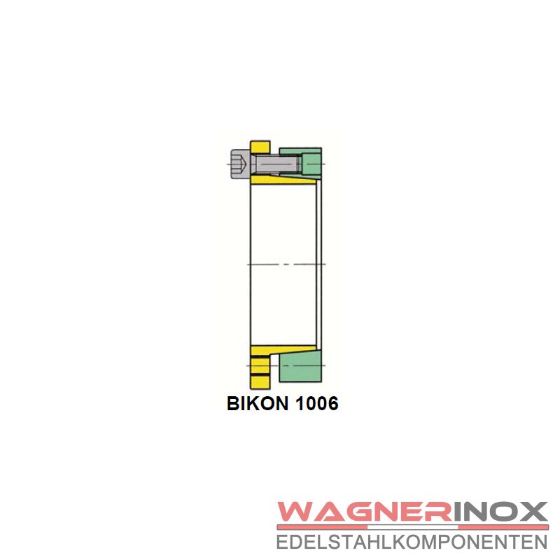 Ringspannsatz BIKON 1006 40/65, Länge 28mm 1.4571, 187,50