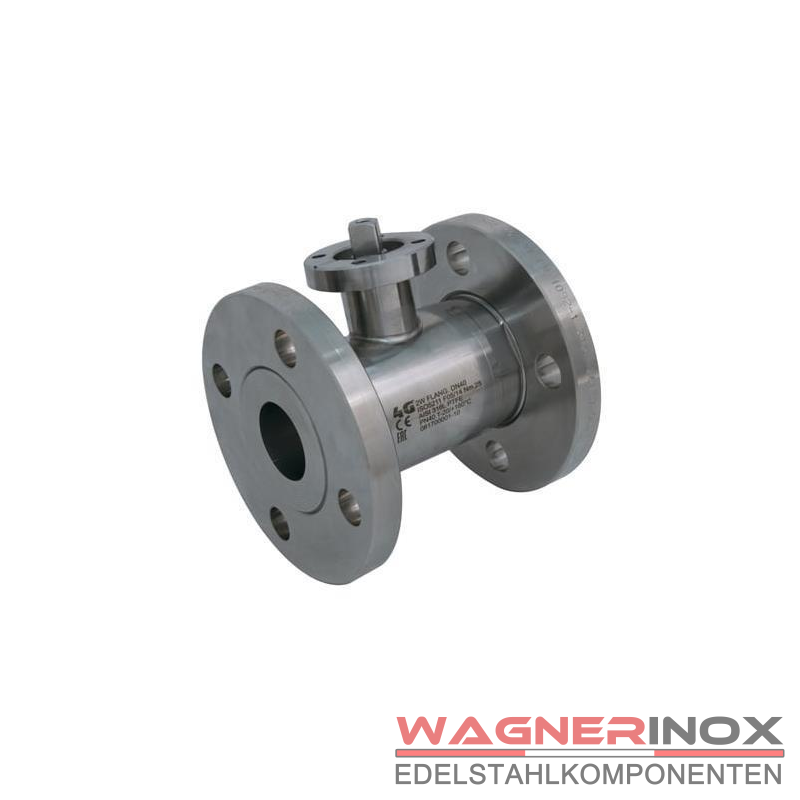 Edelstahlkugelhahn Flansch / Flansch nach ASME Klasse 150 INTEGRAL